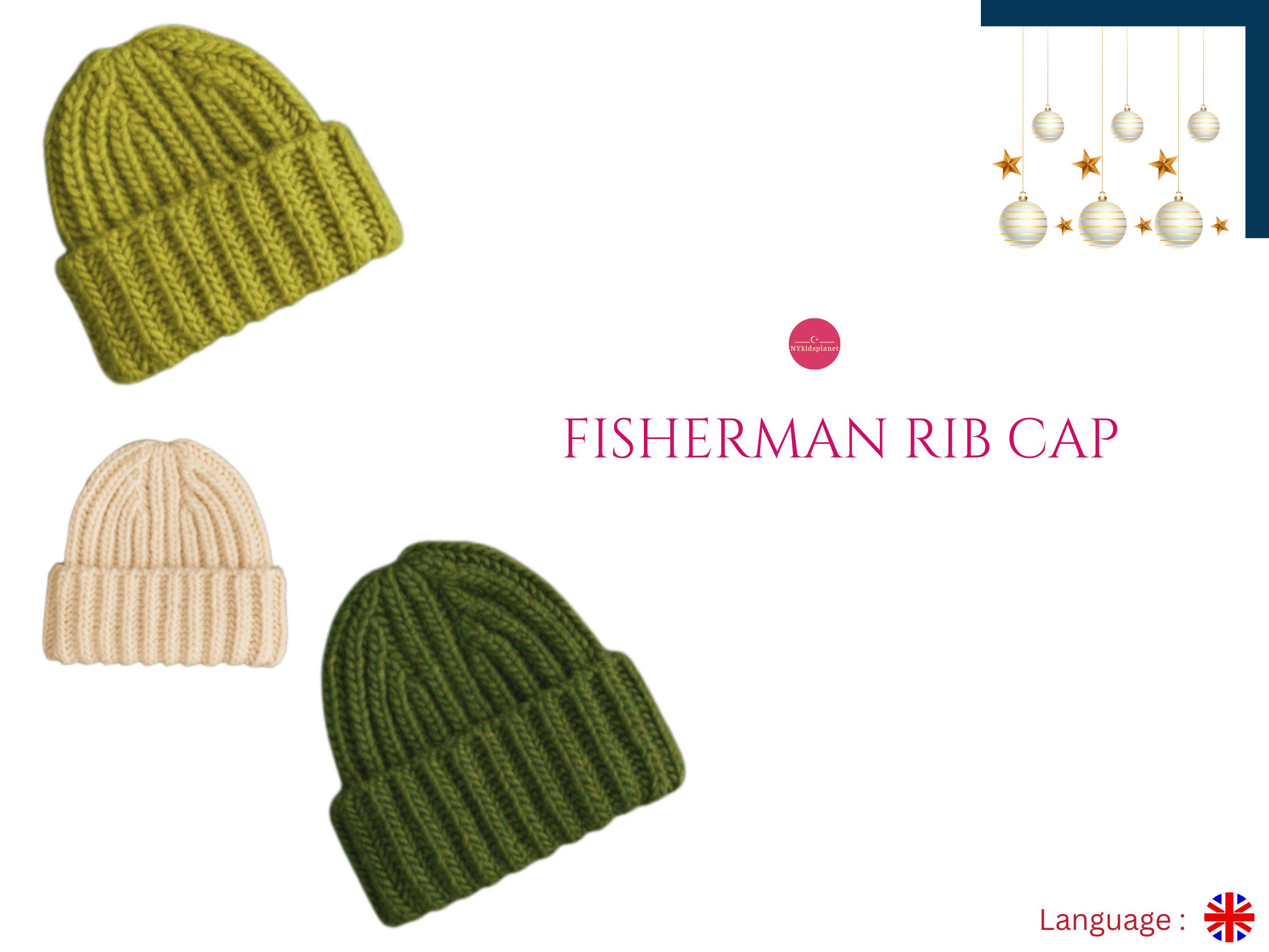 Very Easy to Make Fisherman Rib Cap- Chunky Rib Cap- Very Beautiful Cap ...