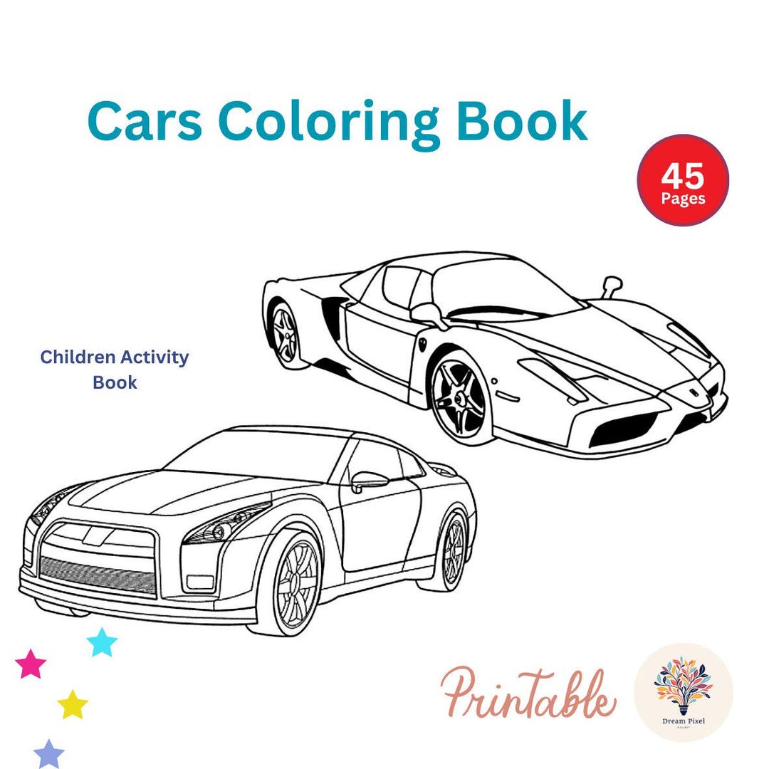 Cars Coloring Pages / Cars Coloring Book / Coloring Pages Cars ...