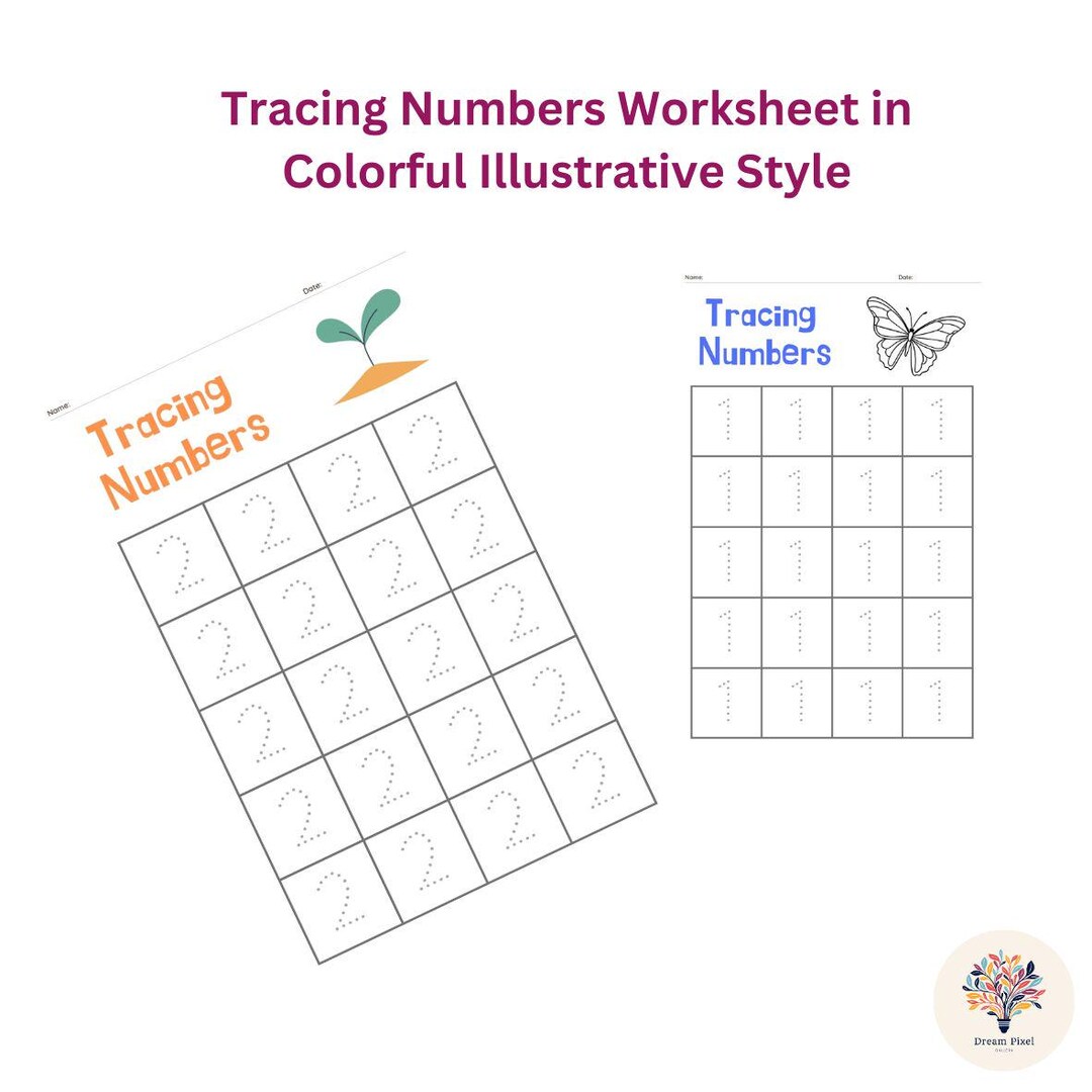 Numbers Formation Flashcards, 0 to 10 With Tracing Practice, Math ...