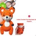 Fox Keychain-key Chain Crochet Pattern- Little Crochet Fox Keychain ...