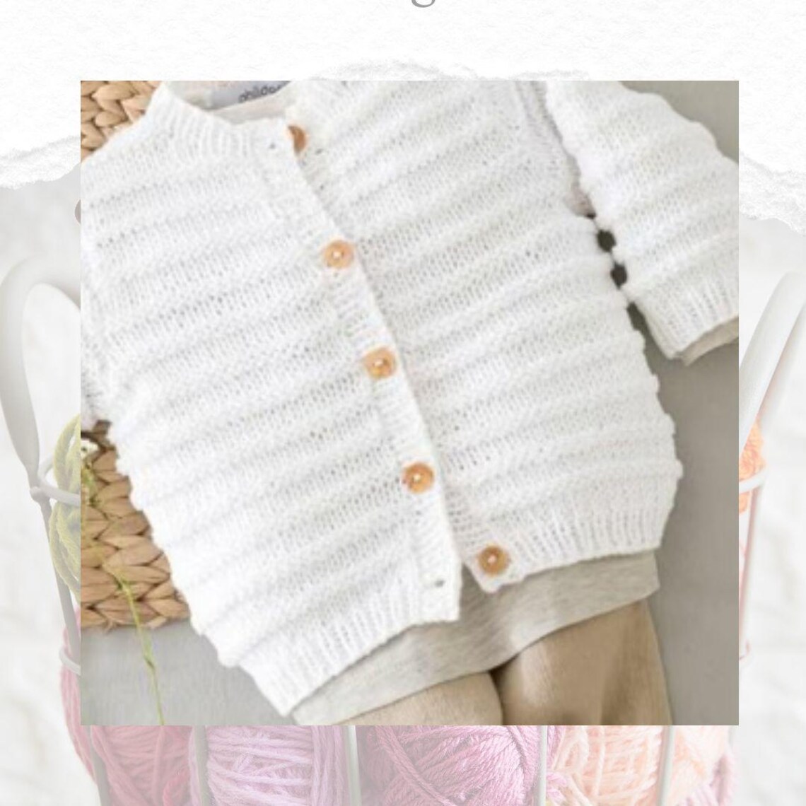 PDF Downloadable Knitting Ethan- Knitting Cardigan - Cardigan-jacket ...