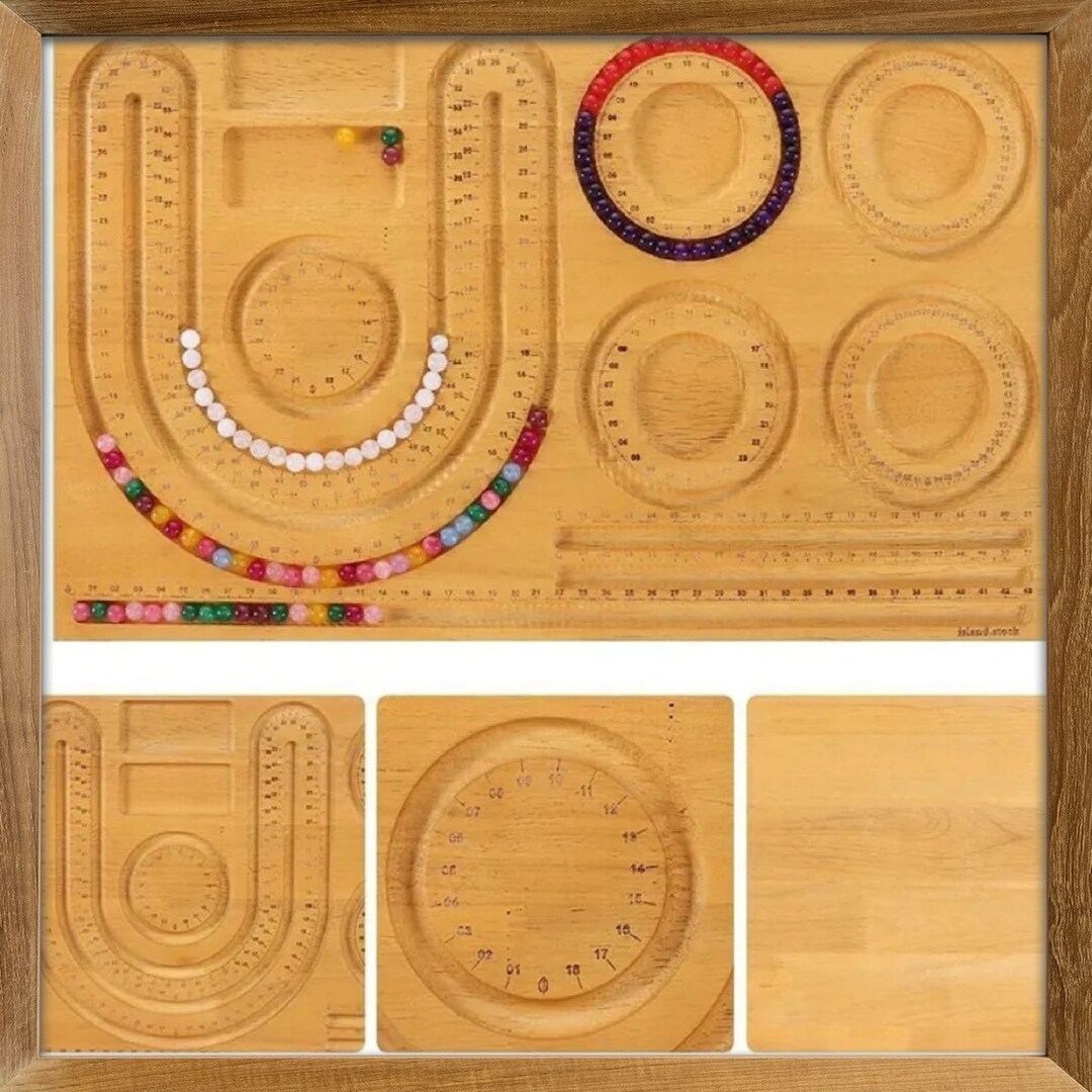 Beading Board for DIY Bracelet Necklace Bamboo Combo Mats - Etsy Canada
