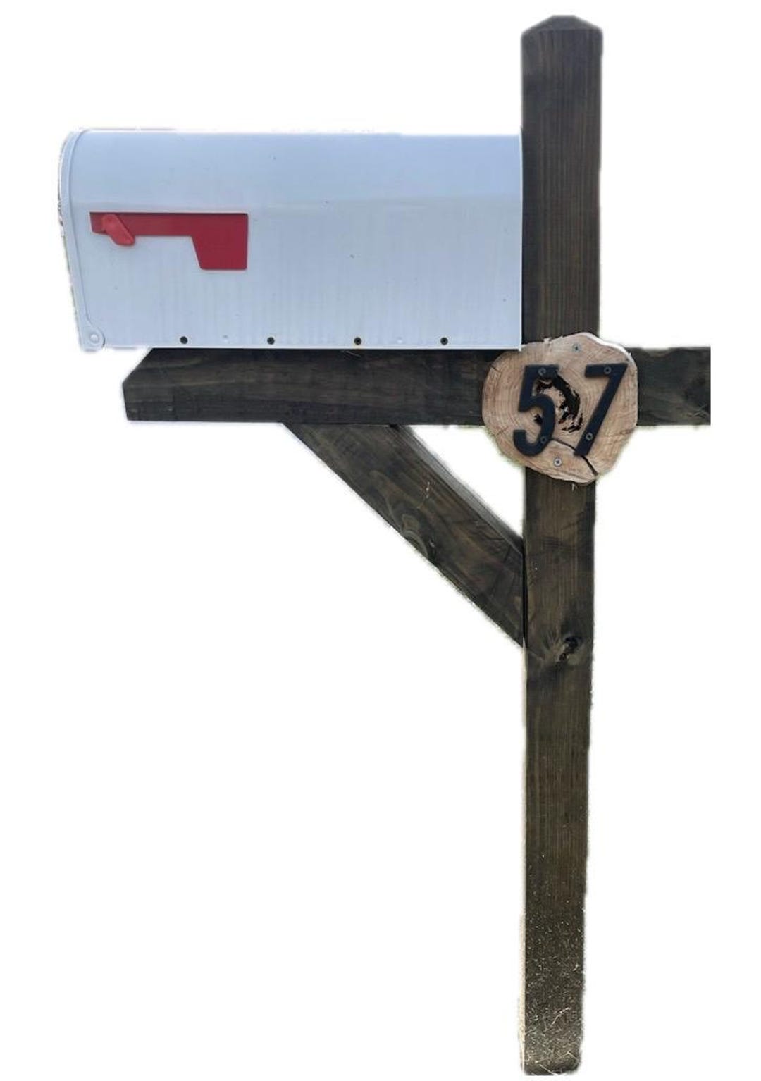 Custom Made Mailbox Post - Etsy