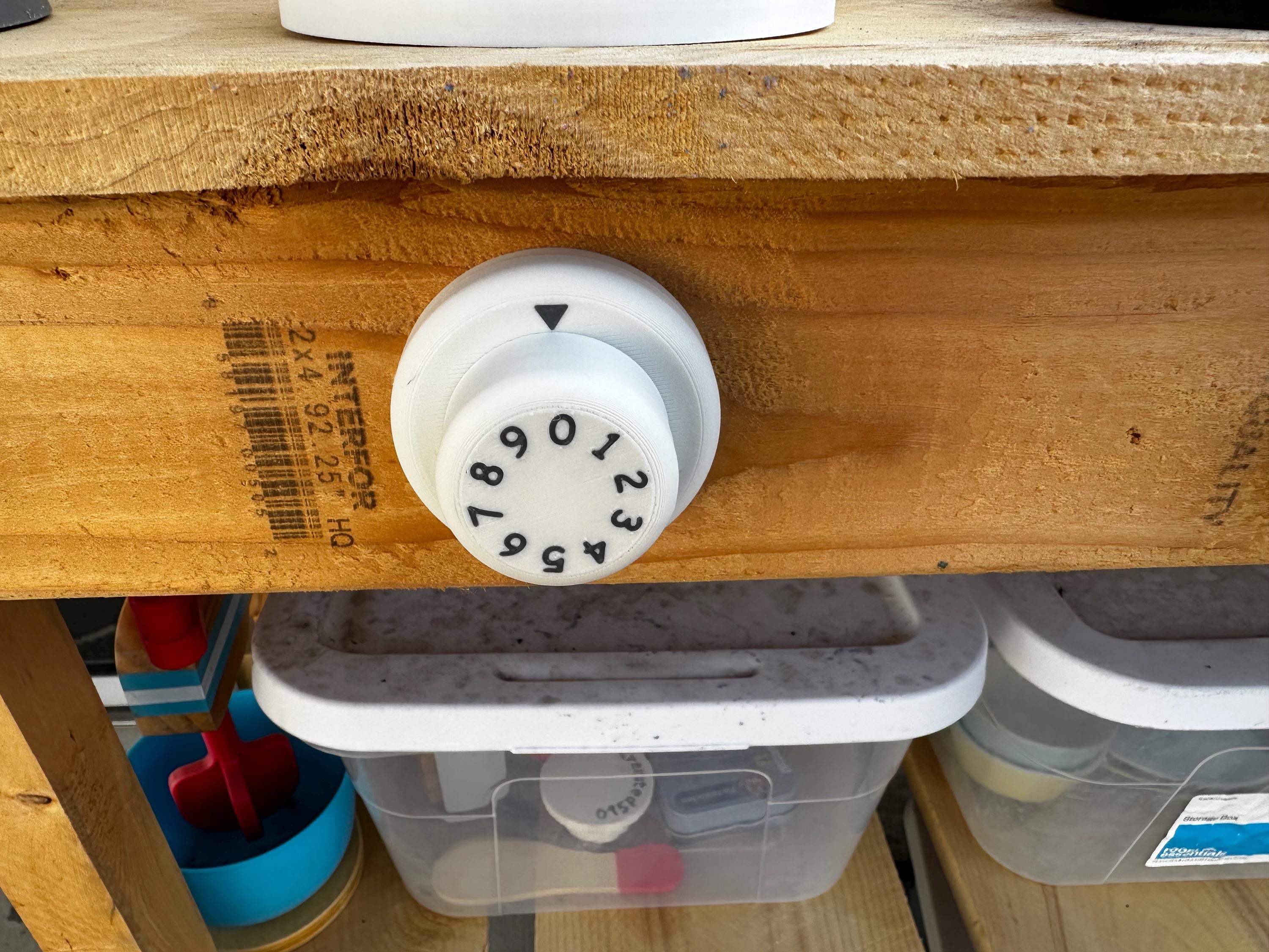 Play Twisting Knob for Kids Kitchen, Includes Mounting Bracket for Easy ...