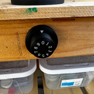 Play Twisting Knob for Kids Kitchen, Includes Mounting Bracket for Easy ...