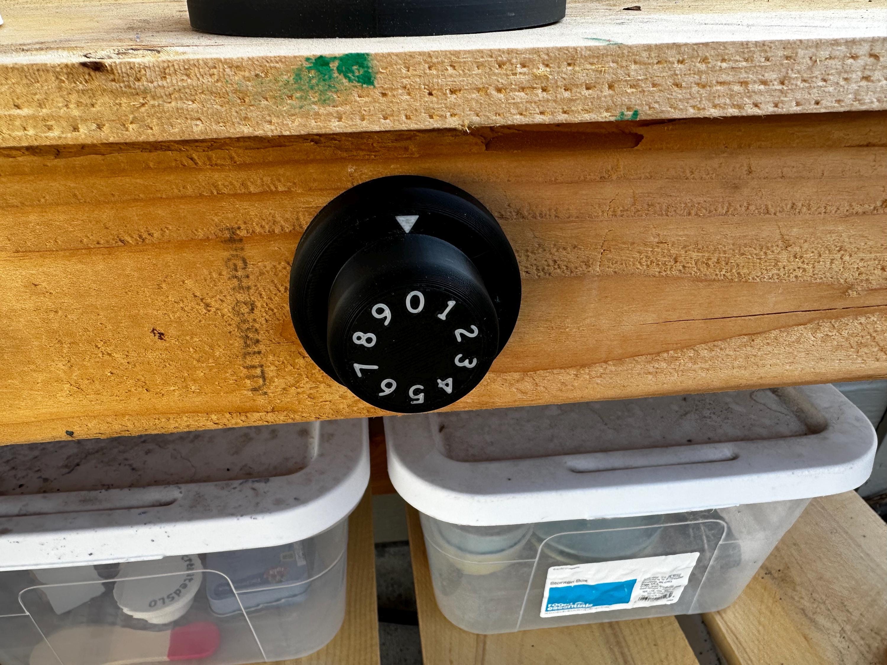 Play Twisting Knob for Kids Kitchen, Includes Mounting Bracket for Easy ...