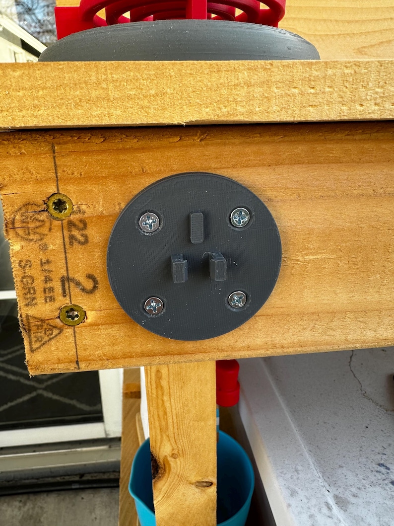 Play Twisting Knob for Kids Kitchen, Includes Mounting Bracket for Easy ...