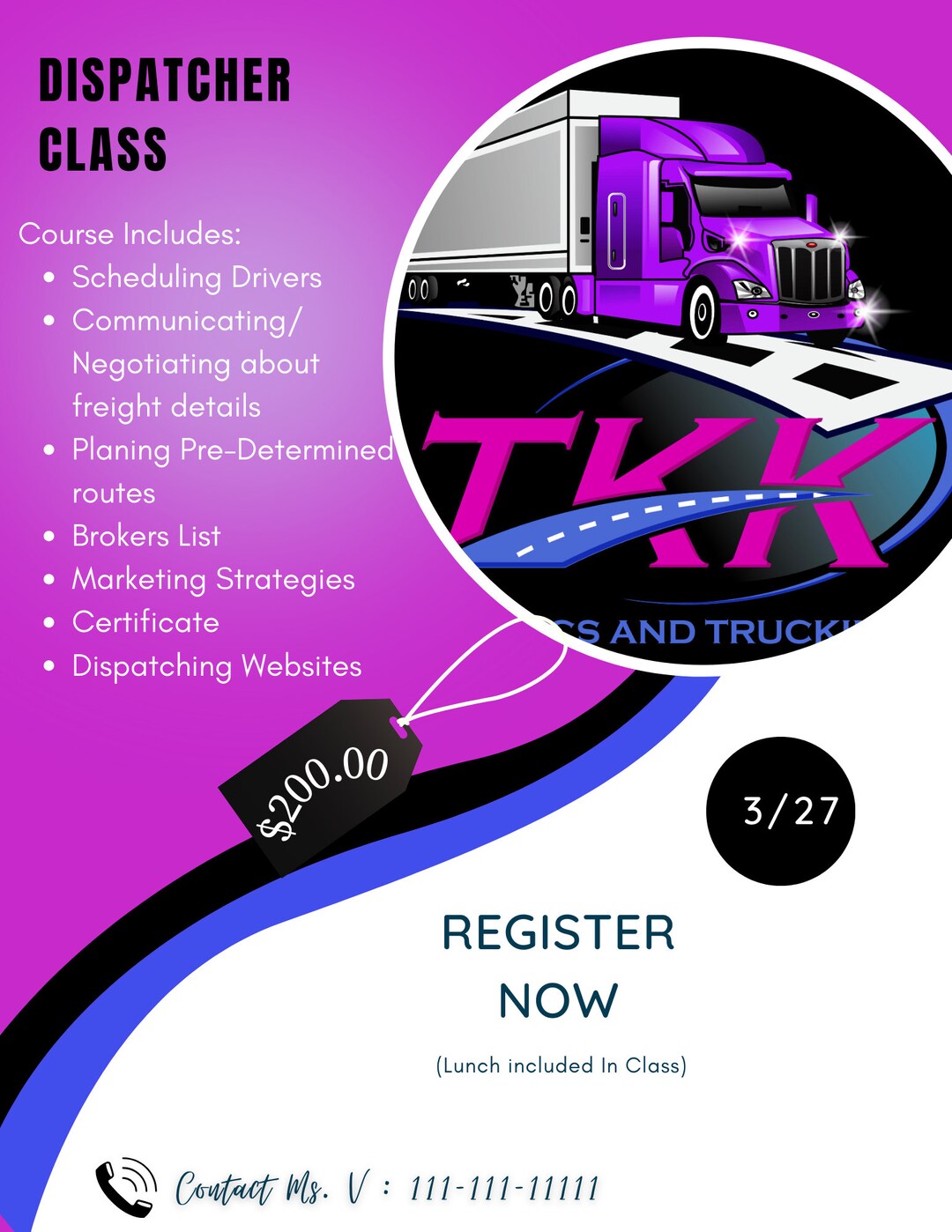 Dispatching Class - Etsy