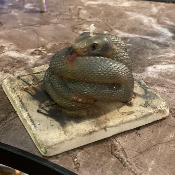 Snake Candle - Etsy