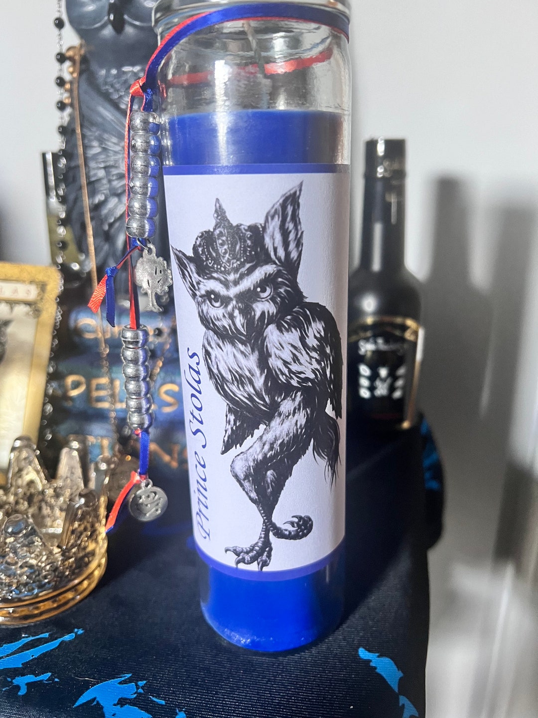 Stolas Goetia Ritual Candle: Embrace Wisdom and Knowledge - Etsy
