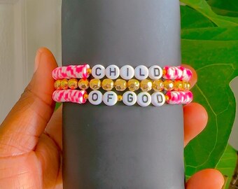 Child of God Bracelet Set Christian Jewelry for Women Bracelet for ...