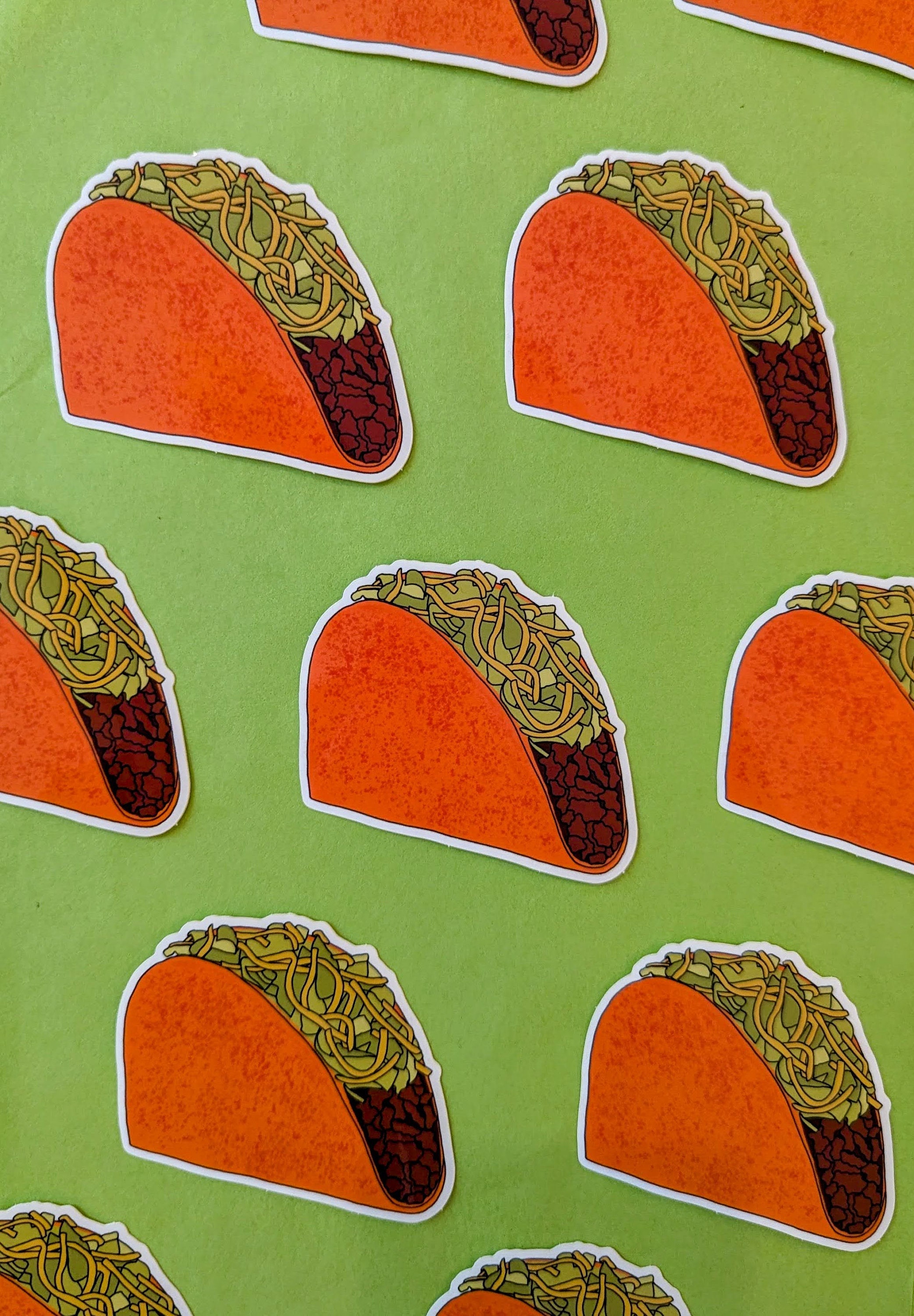 Doritos Locos Taco Sticker | 3" Glossy Vinyl - Etsy