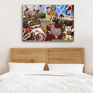 Texas State Digital Collage, Desktop Background, College Computer ...