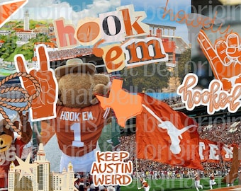 Baylor Digital Collage, Desktop Background, College Computer Background ...