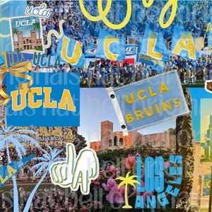 UCLA Digital Collage, Desktop Background, College Computer Background ...
