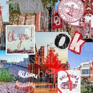 OU Digital Collage, Desktop Background, College Computer Background ...