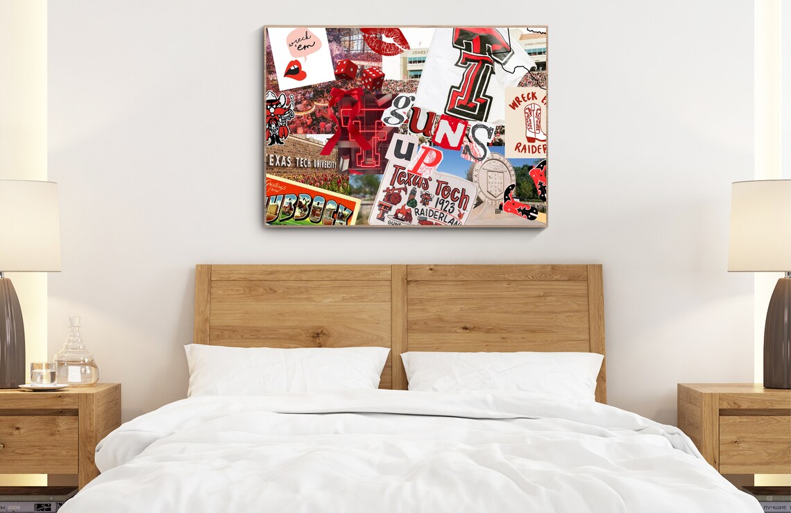 Texas Tech Digital Collage, Desktop Background, College Computer ...