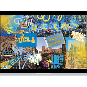 UCLA Digital Collage, Desktop Background, College Computer Background ...