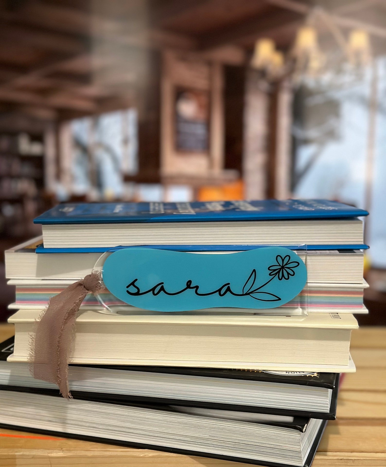 Personalized Name Bookmark Acrylic Bookmark Unique Gift Idea Party ...