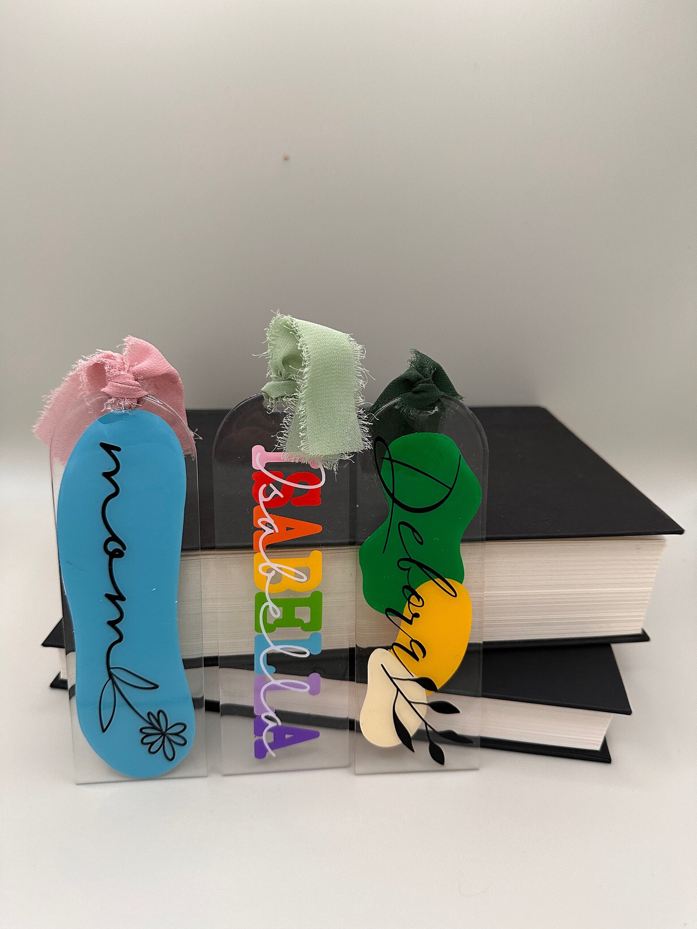 Personalized Name Bookmark Acrylic Bookmark Unique Gift Idea Party ...