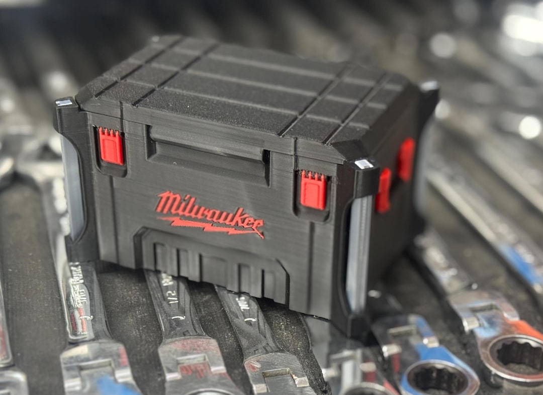 Milwaukee Packout Inspired Business Card Case: PLA Desk Organizer - Etsy