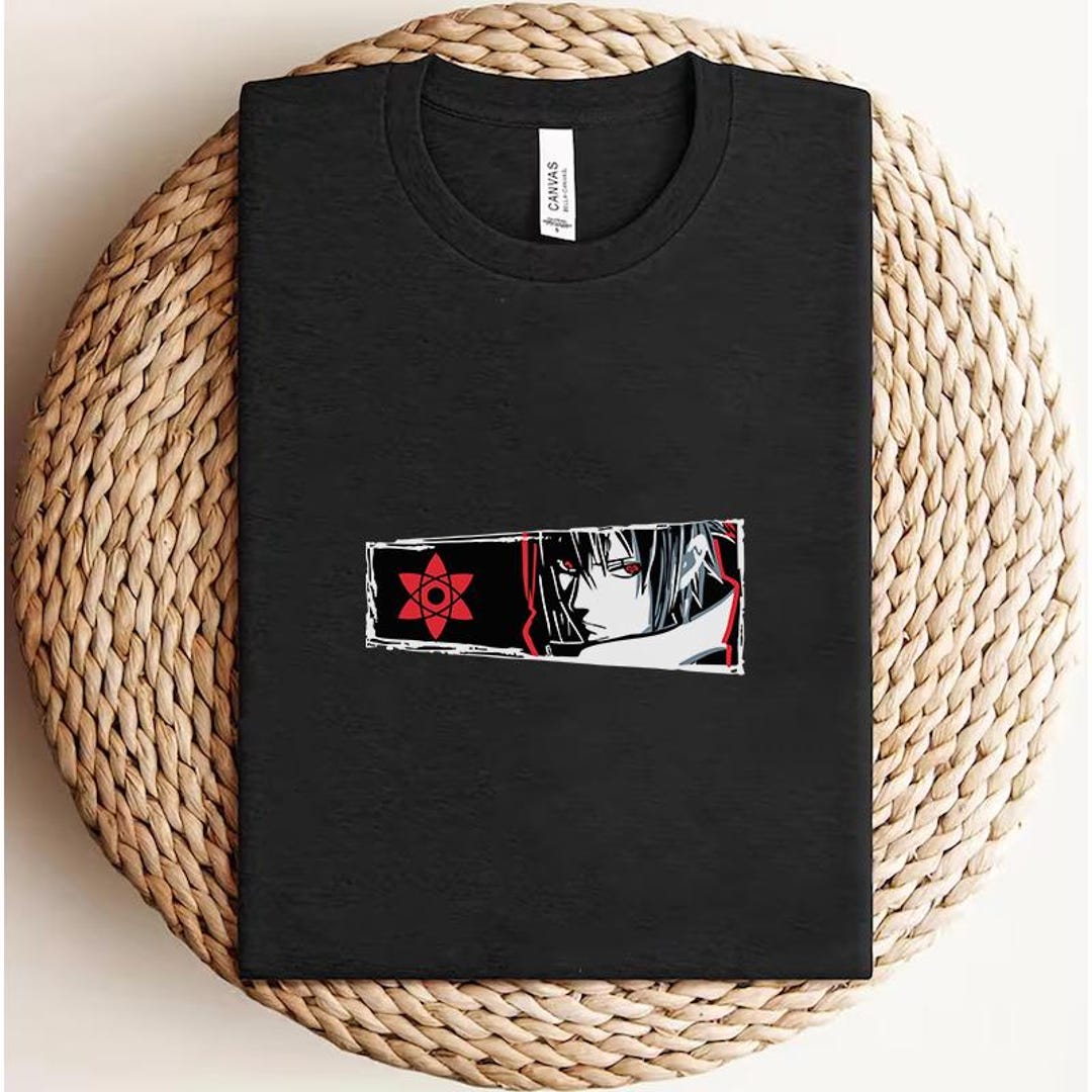 Sasuke Shirt, Naruto Gift, Manga Shirt, Anime Gift, Naruto Shippuden ...