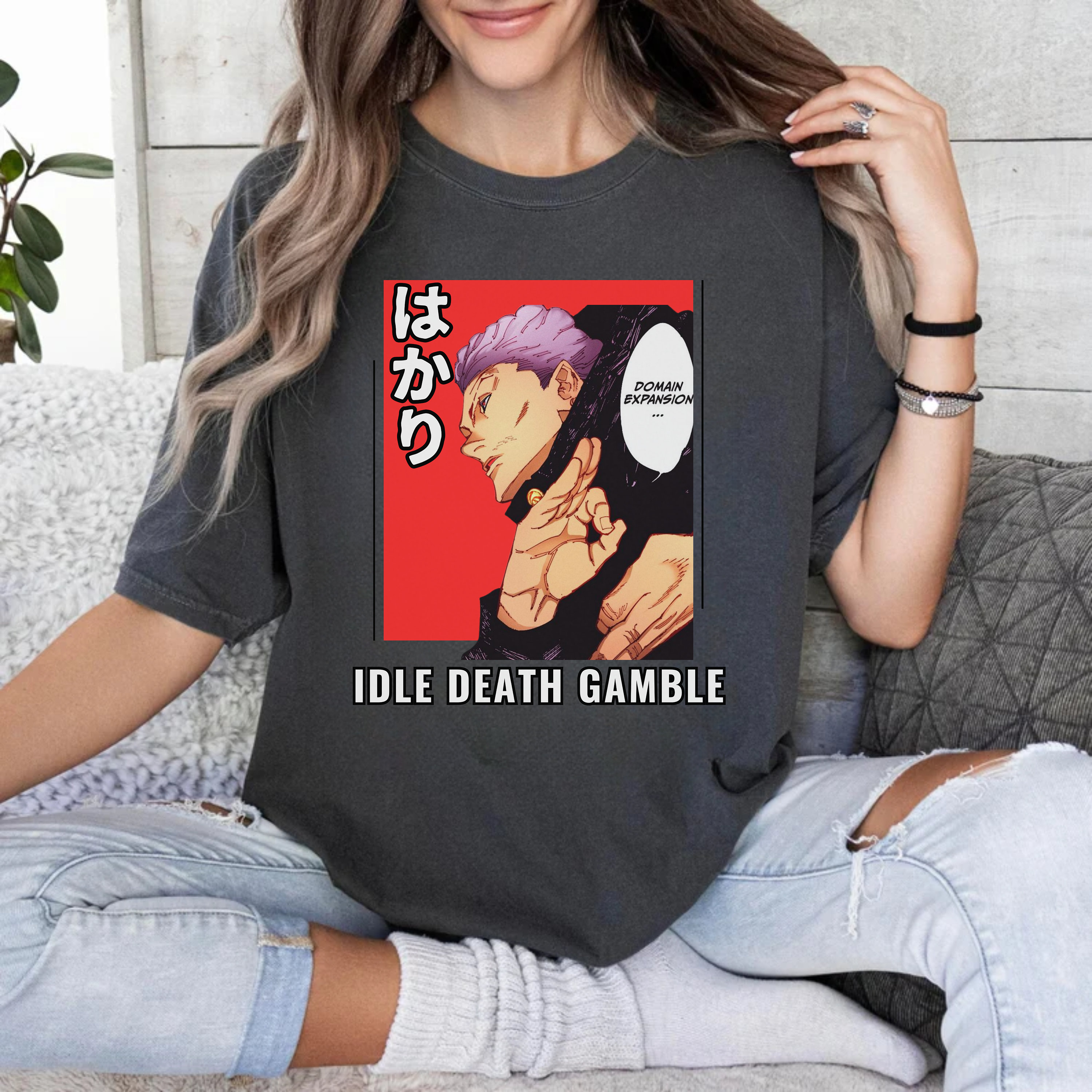 Hakari Shirt, Jujutsu Kaisen Shirt, Jujutsu Hakari, Hakari Domain ...