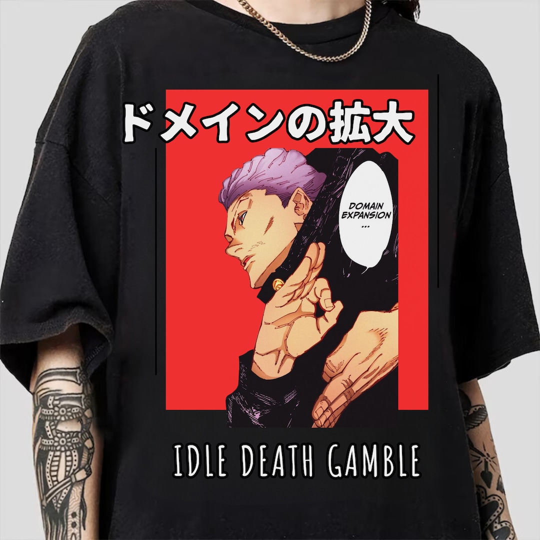 Hakari Jujutsu Kaisen Shirt, Domain Expansion Jujutsu Kaisen, Hakari ...