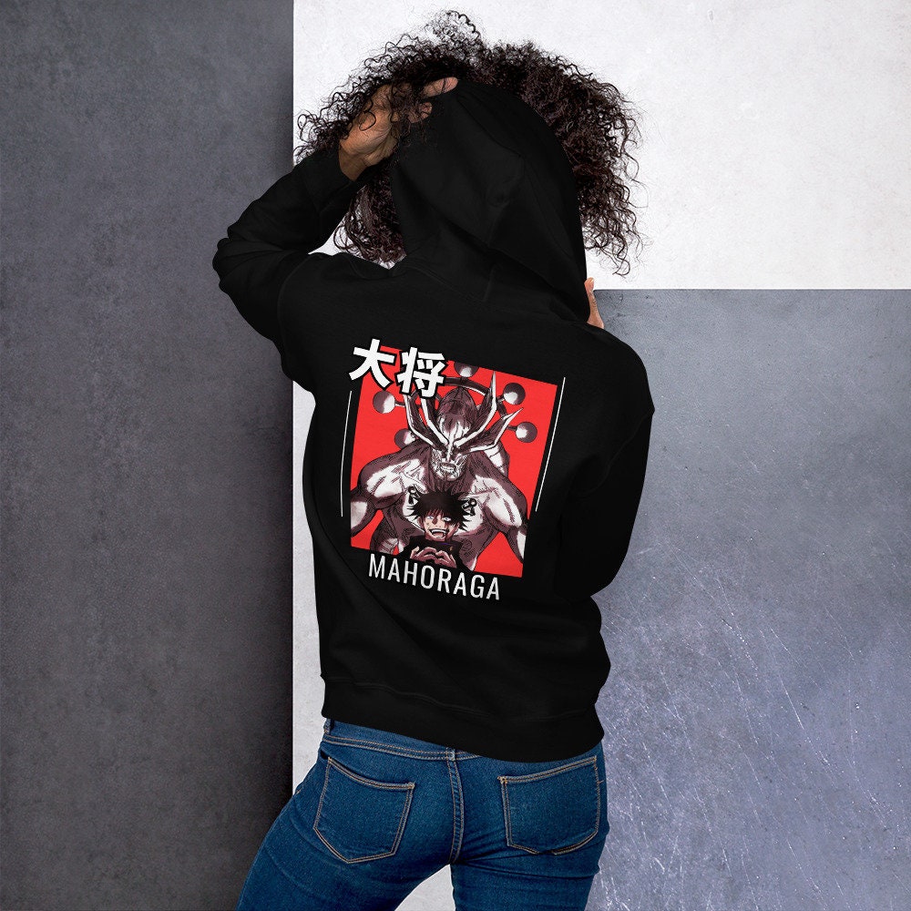 Mahoraga Hoodie Jujutsu Kaisen Megumi Hoodie, Anime Lover Hoodie, Anime ...