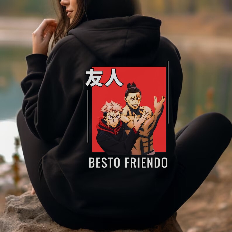 Besto Friendo Hoodie, Aoi Todo Hoodie, Hoodie, Itadori Hoodie, Yuji ...