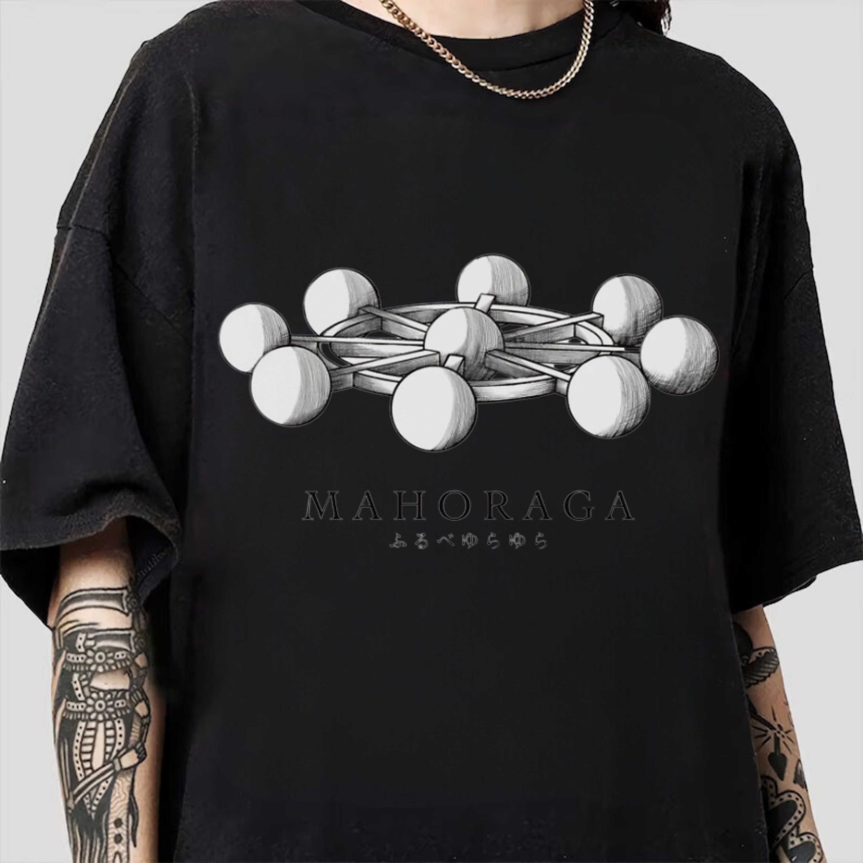 Mahoraga T-shirt, General Mahoraga JJK, Jujutsu Kaisen T-shirt, JJK ...