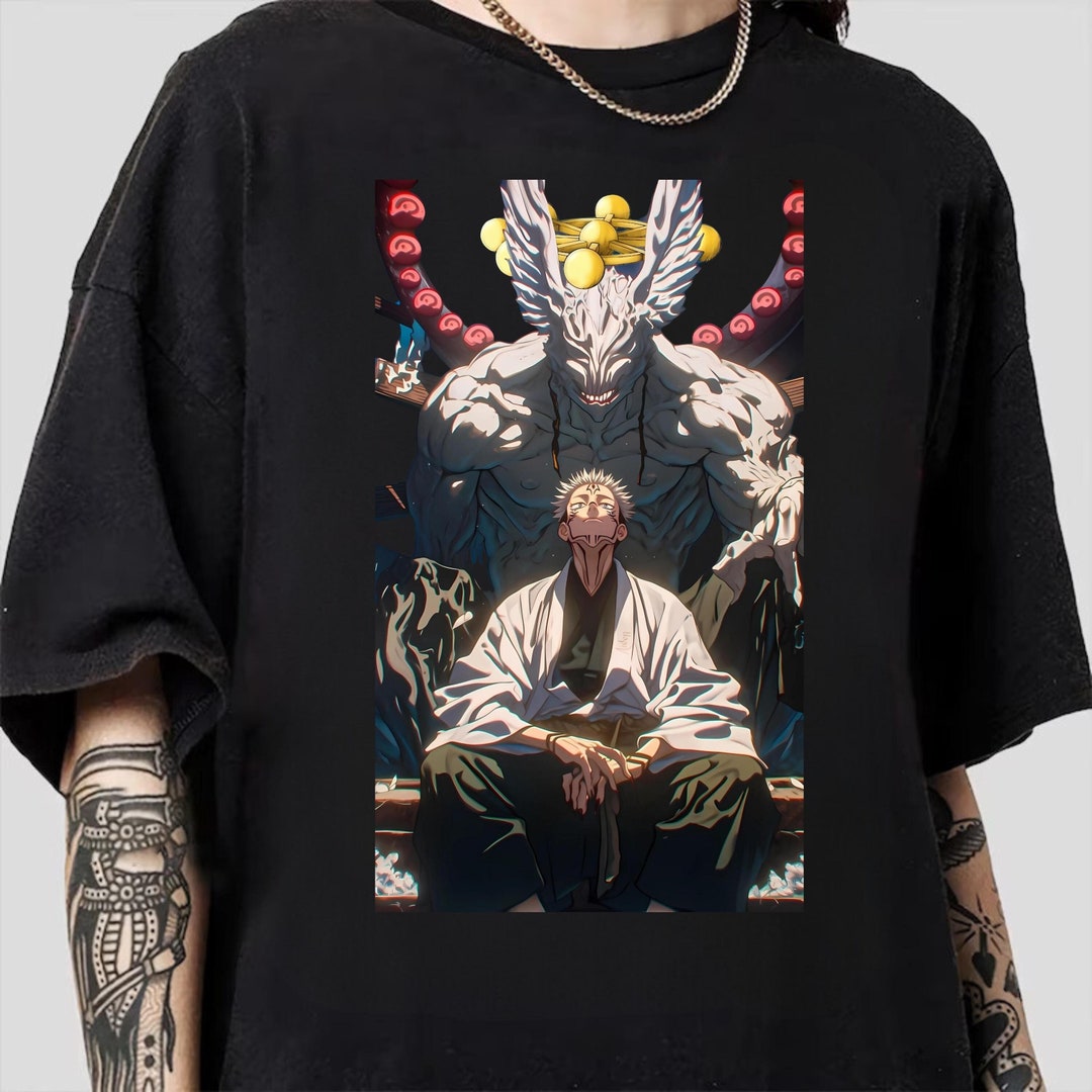 Anime Sukuna Shirt, Jujutsu Kaisen Shirt, Anime Lover Shirt, Anime ...