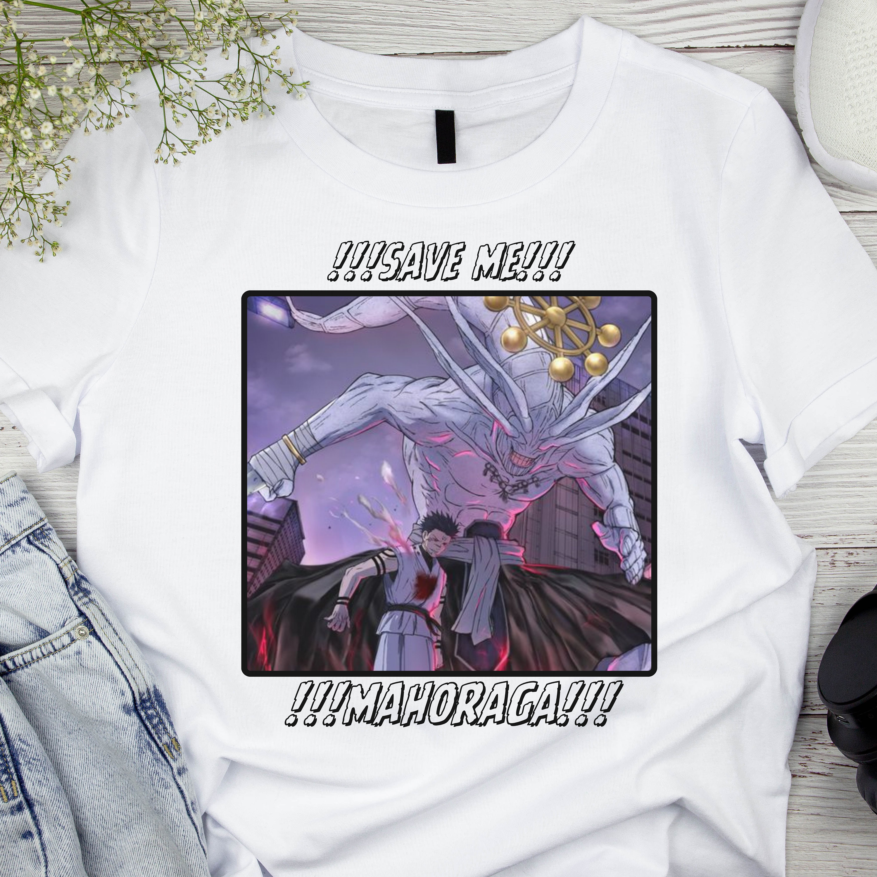 Mahoraga T-shirt, Mahoraga Jujutsu Kaisen T-shirt, JJK Mahoraga, JJK ...