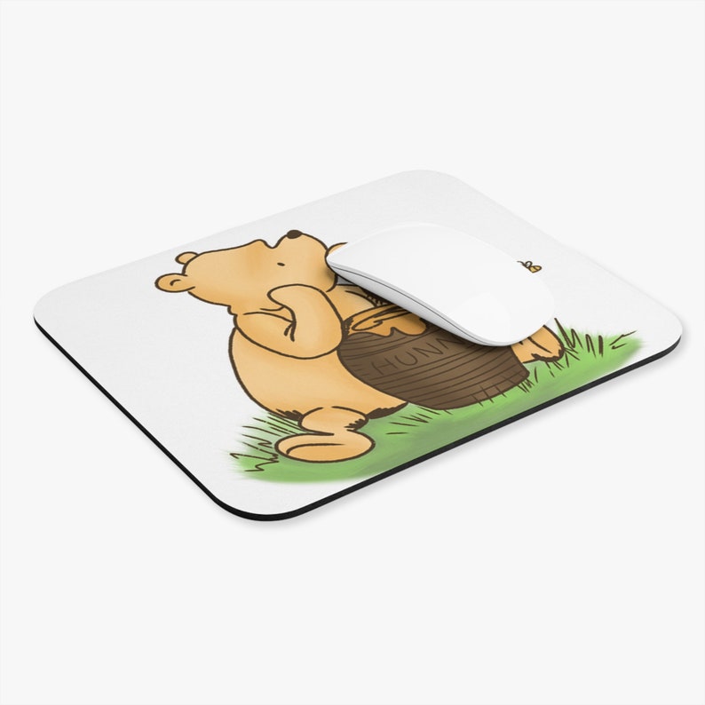 Winnie the Pooh Mouse Pad, Winnie Mouse Pad, Classic Mouse Pad, Vintage ...