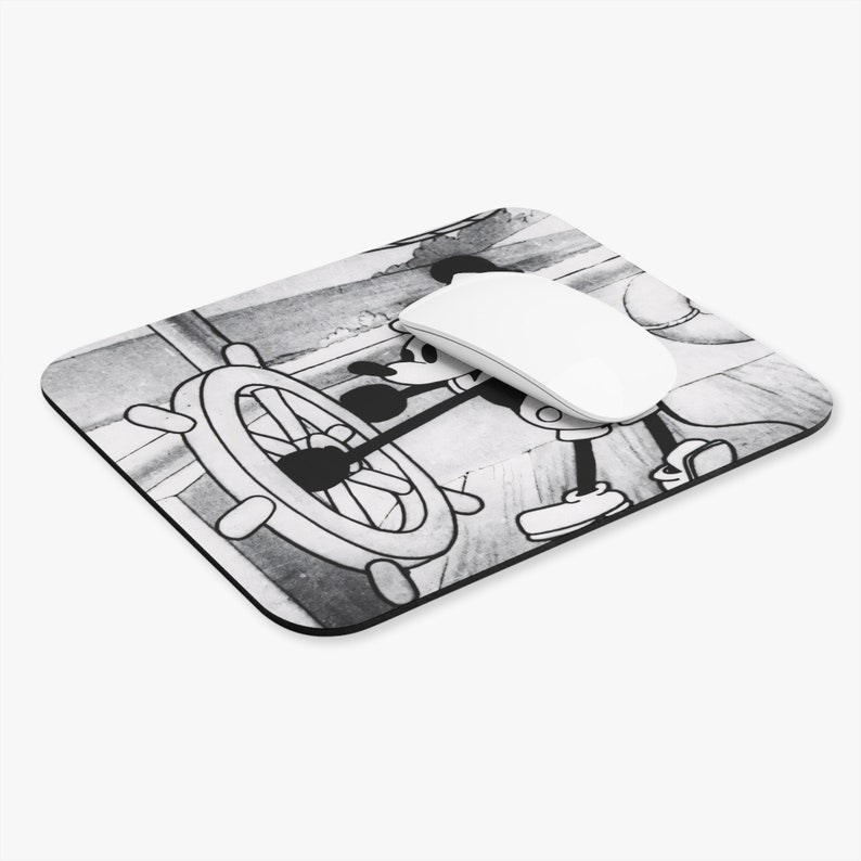 Steamboat Willie Mouse Pad, Mickey Mouse Mouse Pad, Disney Mouse Pad ...