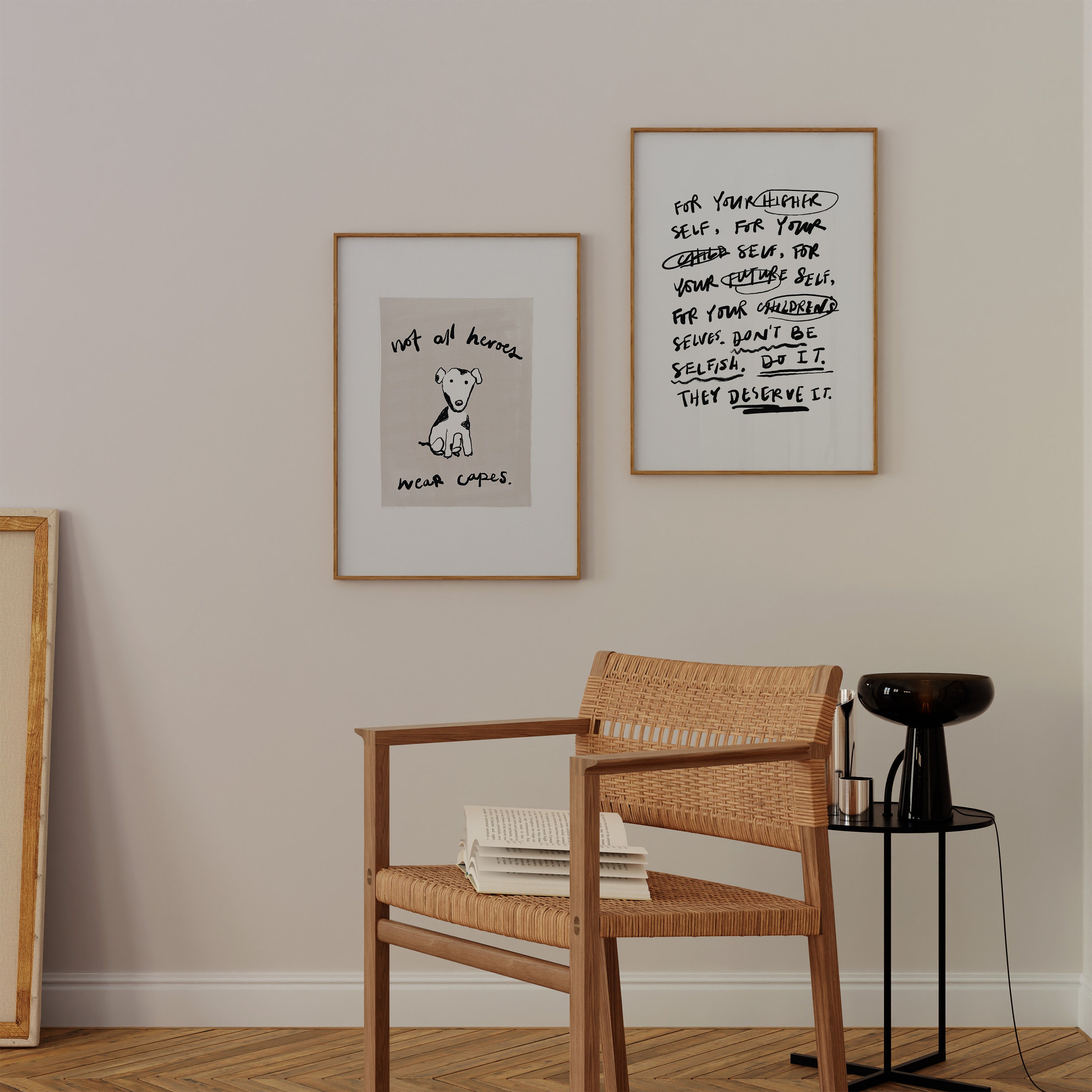 Do It for You Quote Poster Inspirational Wall Art Urban Black & White ...