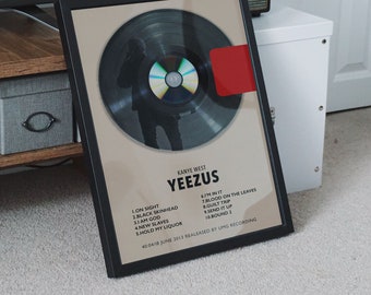Kanye West Yeezus 1LP Limited 12 Smokey Clear Vinyl Record - Etsy