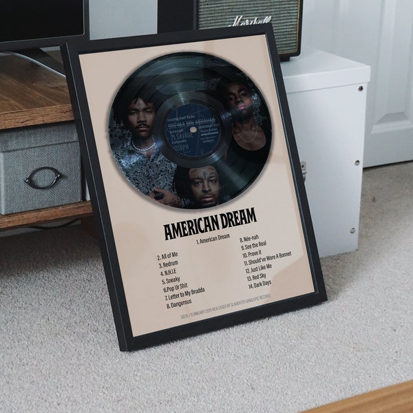 American Dream Poster - Etsy