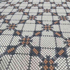 Custom Floor Mosaic Carpet, Handmade Mosaic Floor Tile, Mosaic Flooring ...