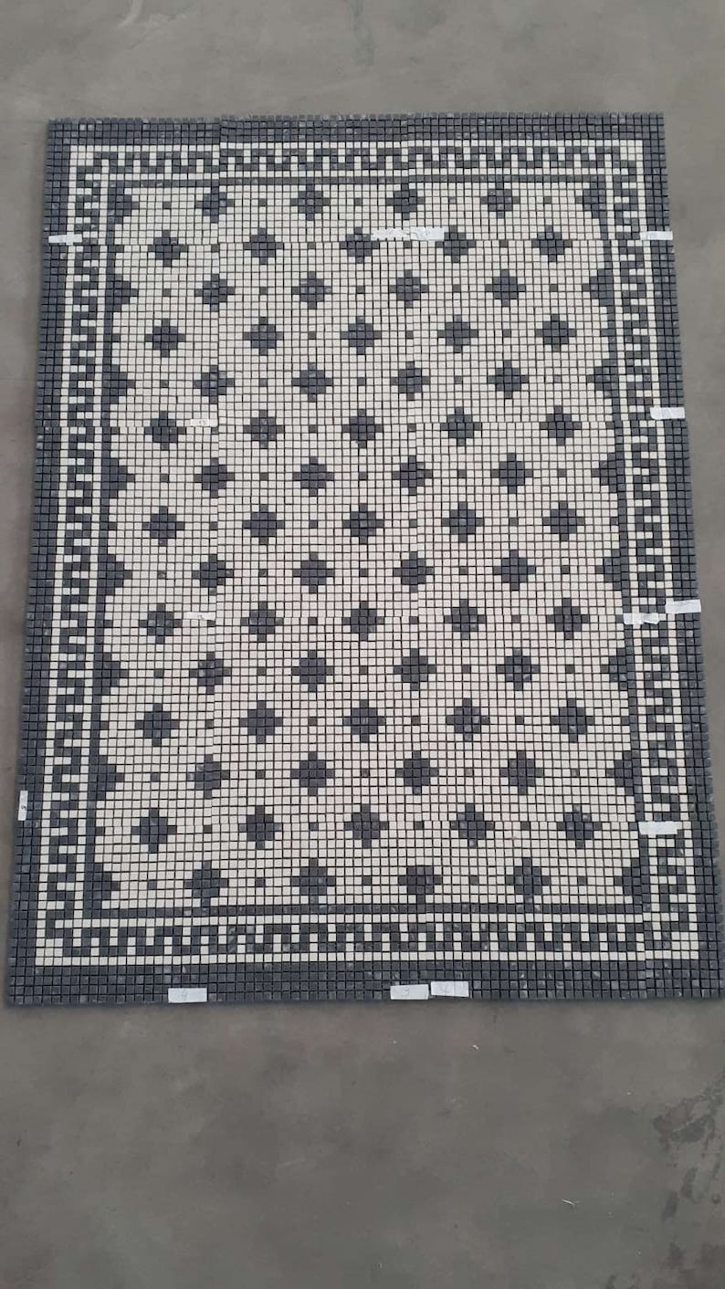 Custom Floor Mosaic Carpet, Handmade Mosaic Floor Tile, Mosaic Flooring ...