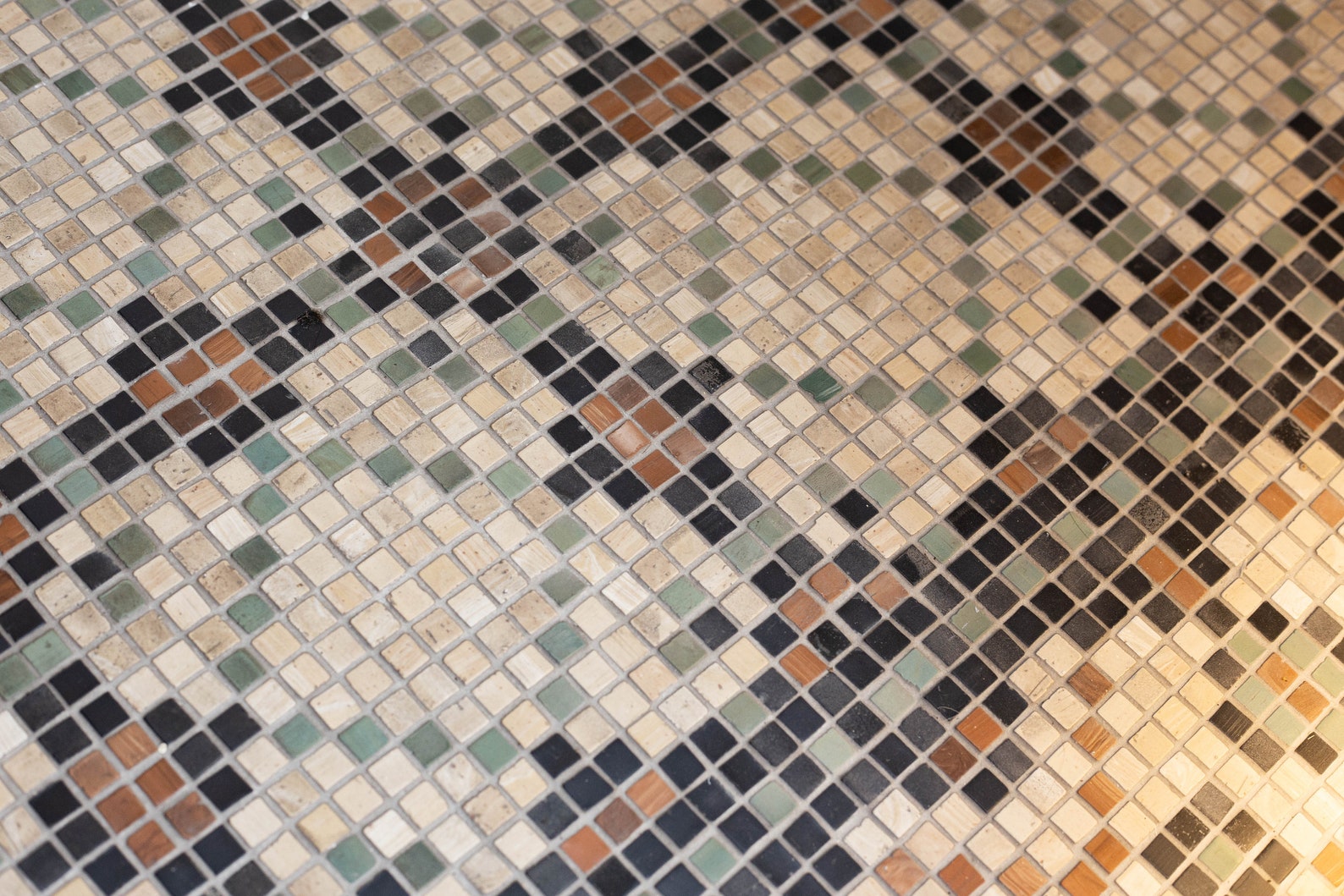 Floor Mosaic Tile, Carpet Mosaic, Handmade Mosaic Floor Tile, Custom ...