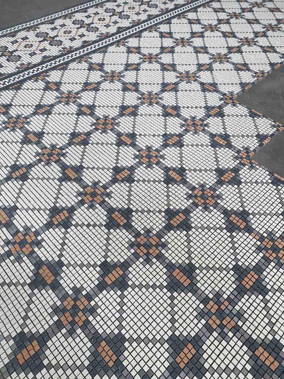 Custom Floor Mosaic Carpet, Handmade Mosaic Floor Tile, Mosaic Flooring ...