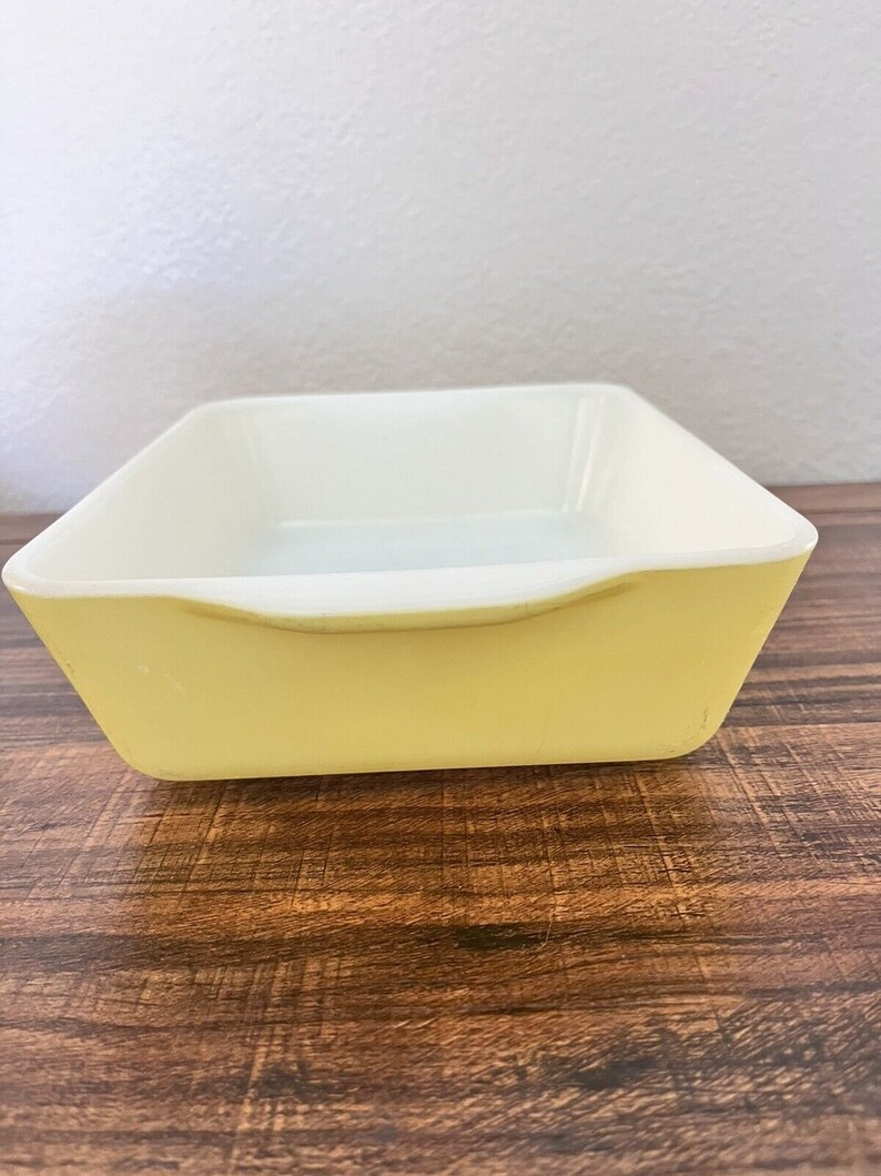 Vintage Pyrex Yellow 503-B Rectangular Casserole Baking Dish 9.5 X 7 - Etsy
