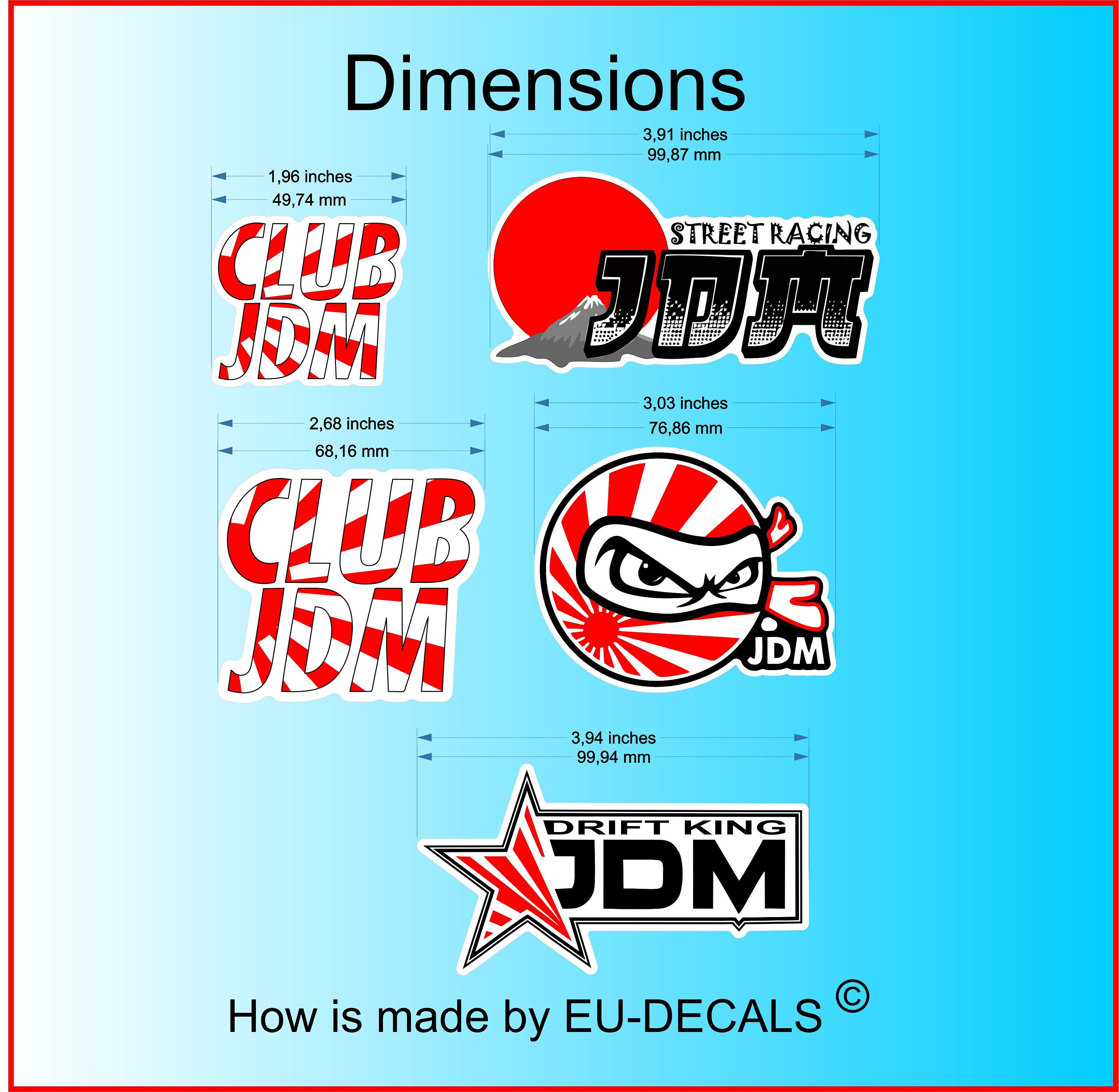 Japanese Car Decal Dripping Biker Skull & Decal – JDM, Gothic Style ...