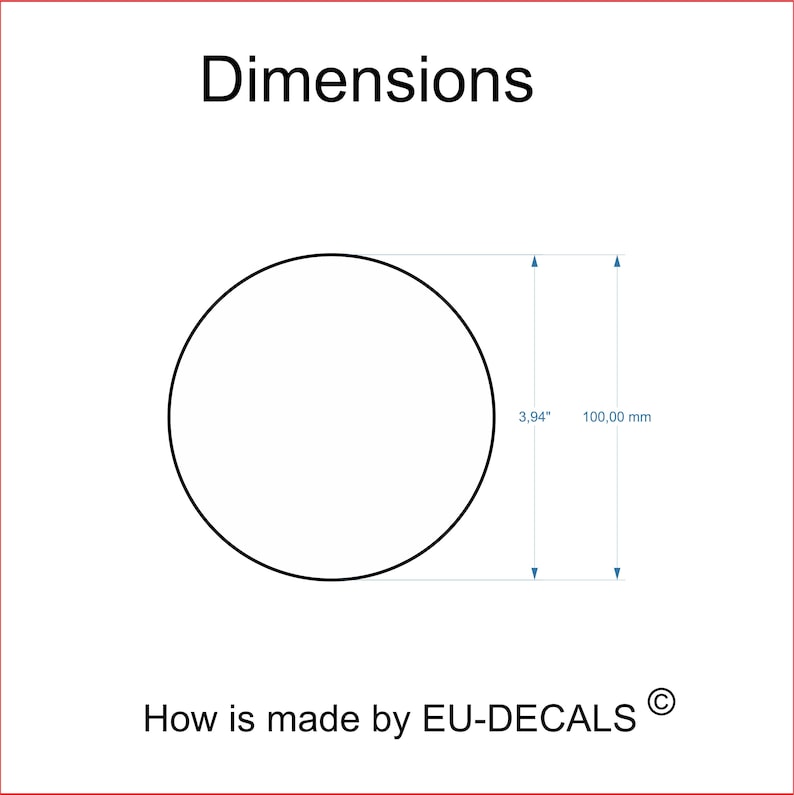 Target Mod Red Laminated Decal Classic Retro Motorcycle Sticker Car ...