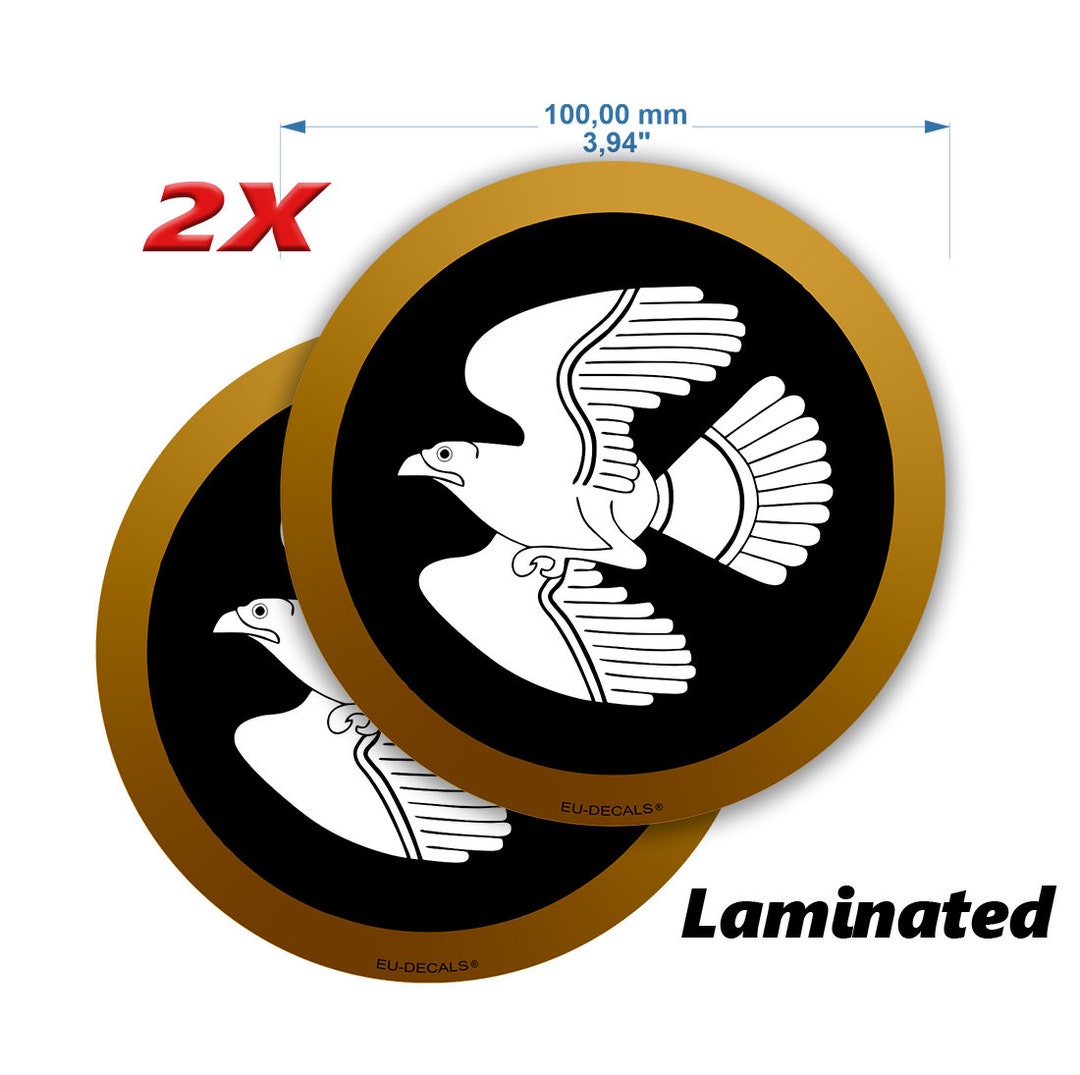 Spartan Special Forces Shield the Falcon Laminated Decal Classic ...