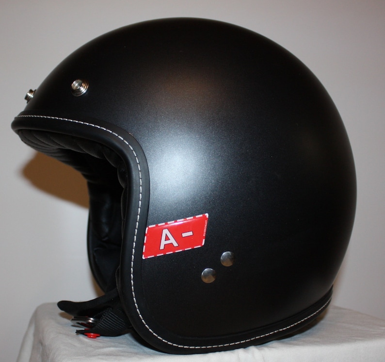 Helmet A Blood Type Sticker Unscratchable 3D Decal Sticker for ...