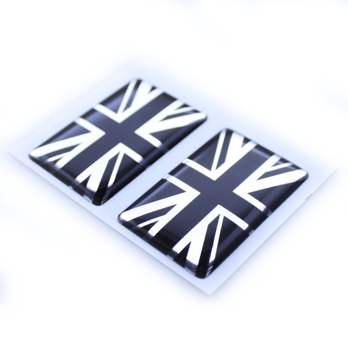 UK Union Jack Flag Sticker Domed 3D Sticker Self Adhesive Back 3D ...
