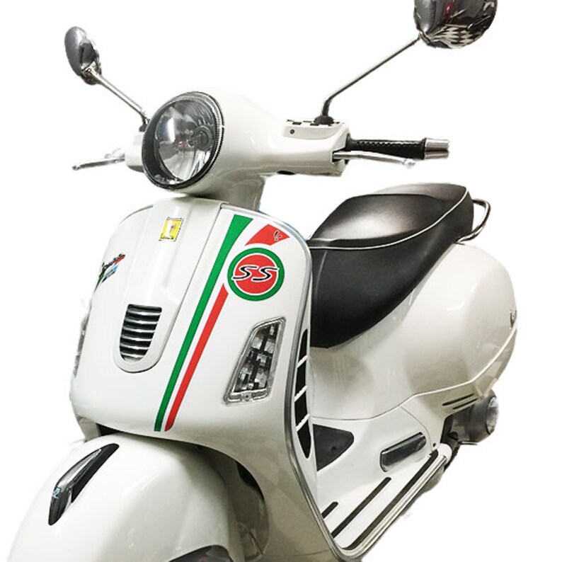 100mm Interchangeable Badge for Vespa Front Stripe With for GTS 125 150 ...