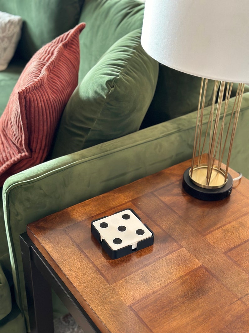 Handmade Dice Coasters: PLA Board Game Accessories - Etsy